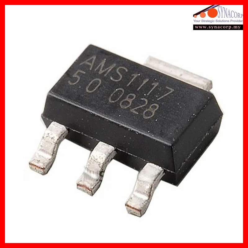 AMS1117 3.3V / 5.0V LDO SOT-223 ADJ LM1117 Linear Voltage Regulator ...