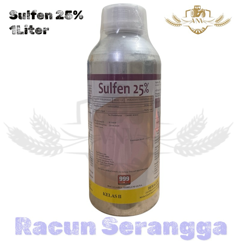 SULFEN 25% 1Liter/Racun Serangga Thrips/Furadan air/Carbosulfan 25% ...