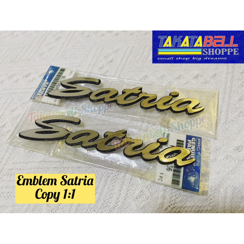 Emblem Satria/proton satria/logo satria/emblem kereta satria | Shopee ...