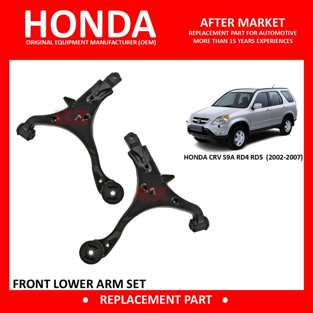 HONDA CRV S9A RD4 RD5 2002-2007 FRONT LOWER ARM | Shopee Malaysia