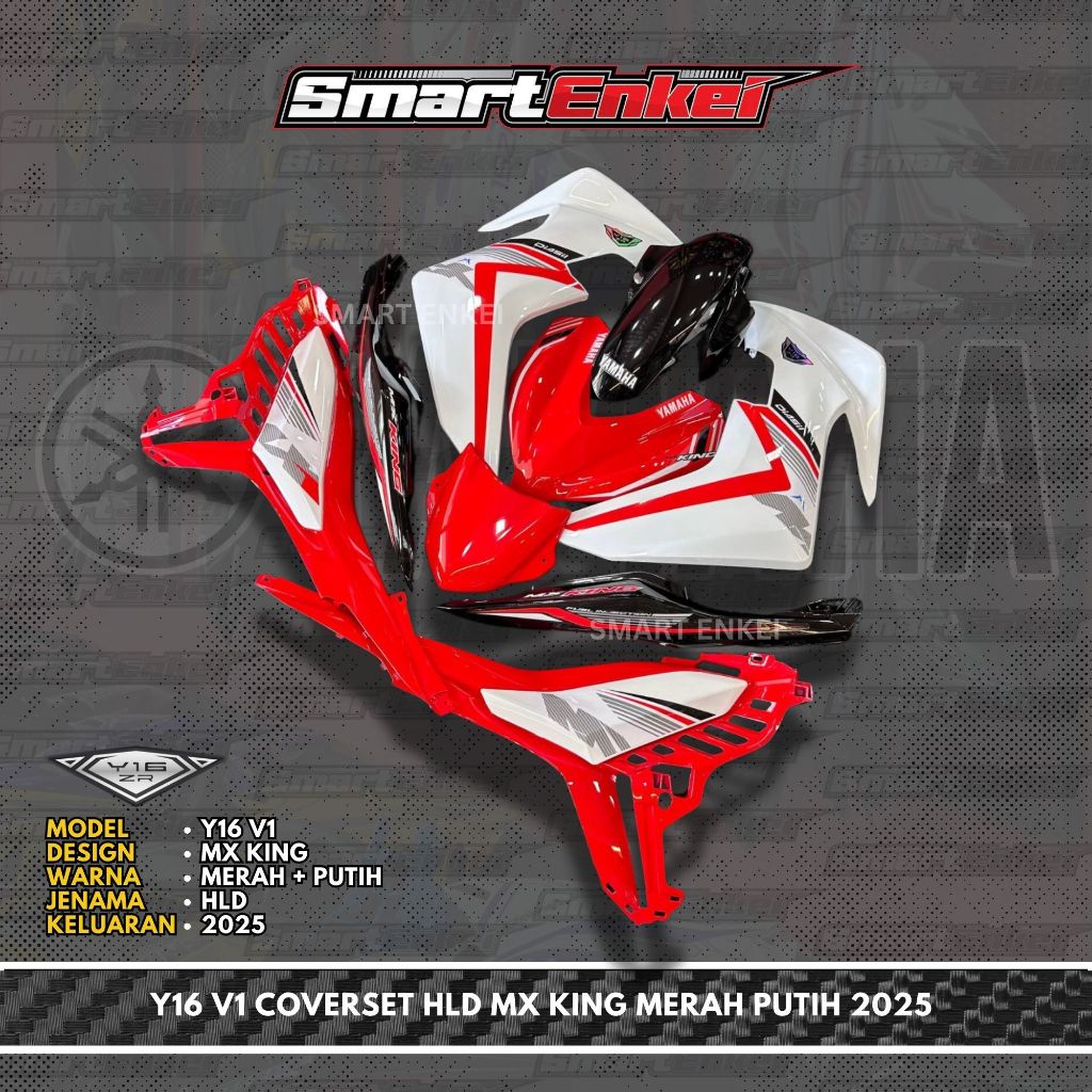 HLD-Y16 V1 COVERSET MX KING MERAH PUTIH 2025 HLD | Shopee Malaysia