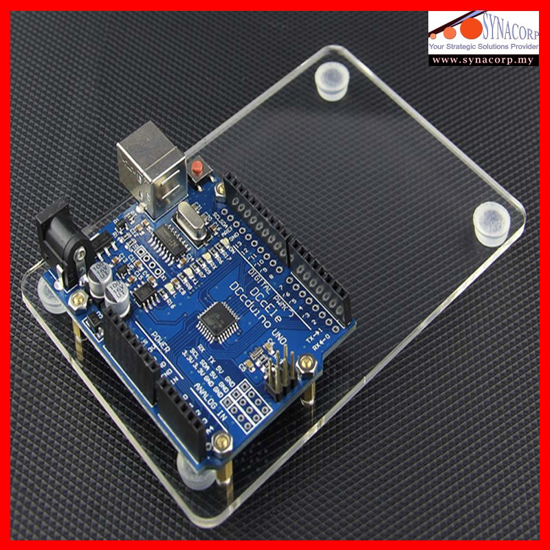 Acrylic Base Experimental Platform Plate for Arduino UNO R3 | Shopee ...