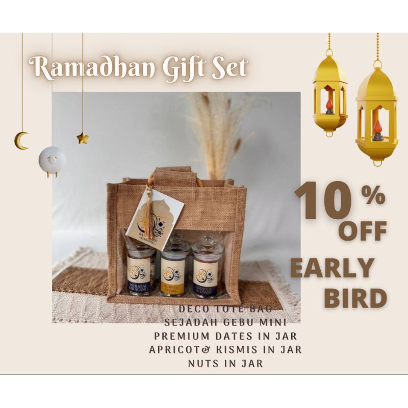 QC RAMADHAN GIFT SET MADINA A RAMADHAN GOODIES BAG HADIAH RAMADHAN ...