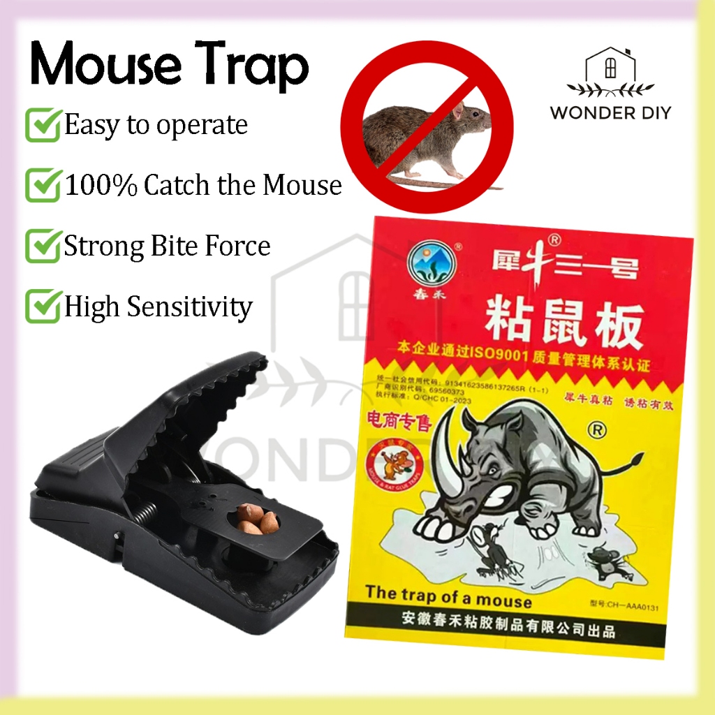 Reusable mouse trap perangkap tikus rat trap halau tikus ubat halau ...
