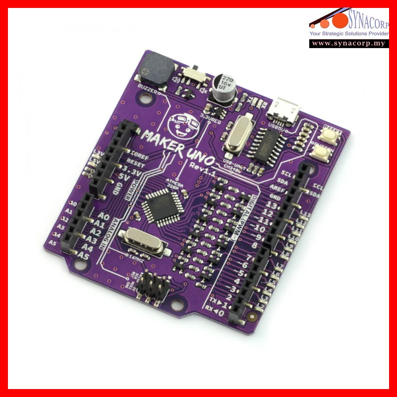 Purple Maker UNO - Arduino UNO Compatible Board | Shopee Malaysia