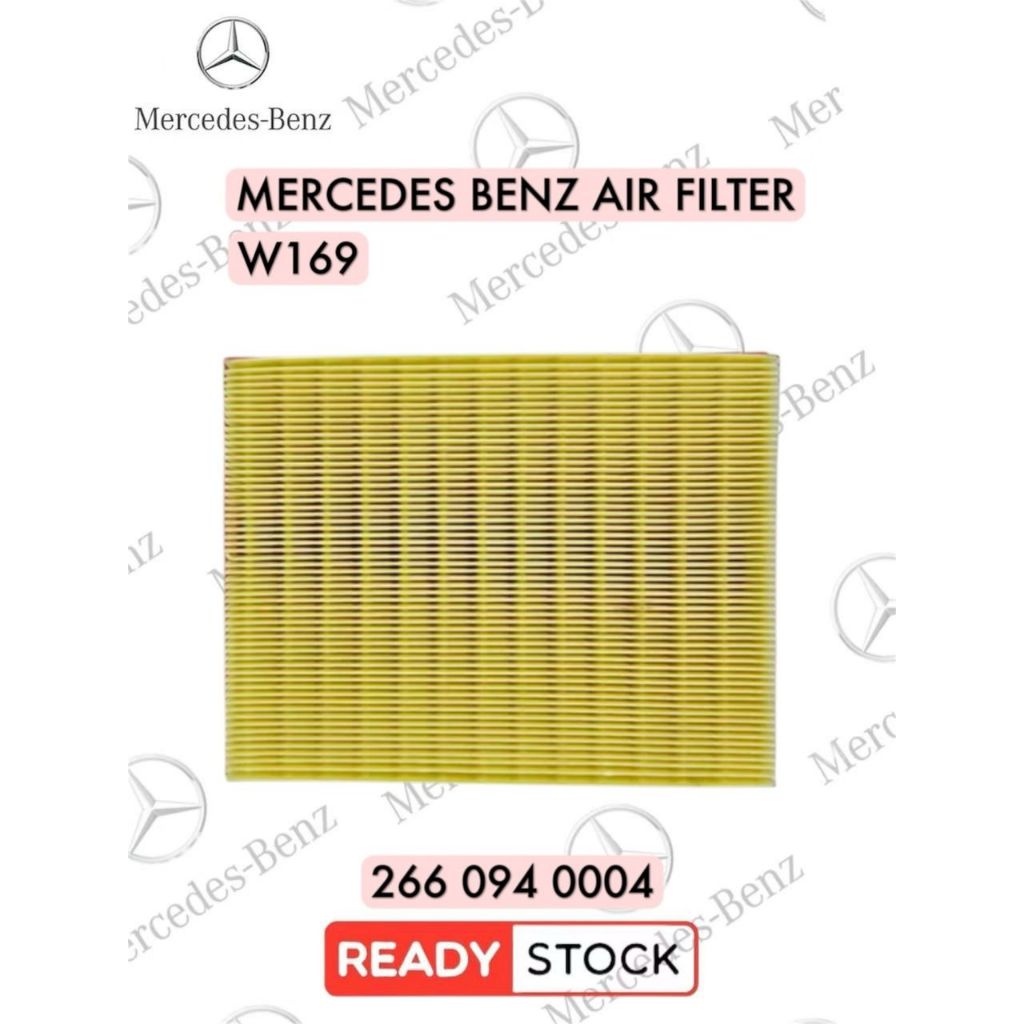 MERCEDES BENZ W169 AIR FILTER （2660940004） | Shopee Malaysia