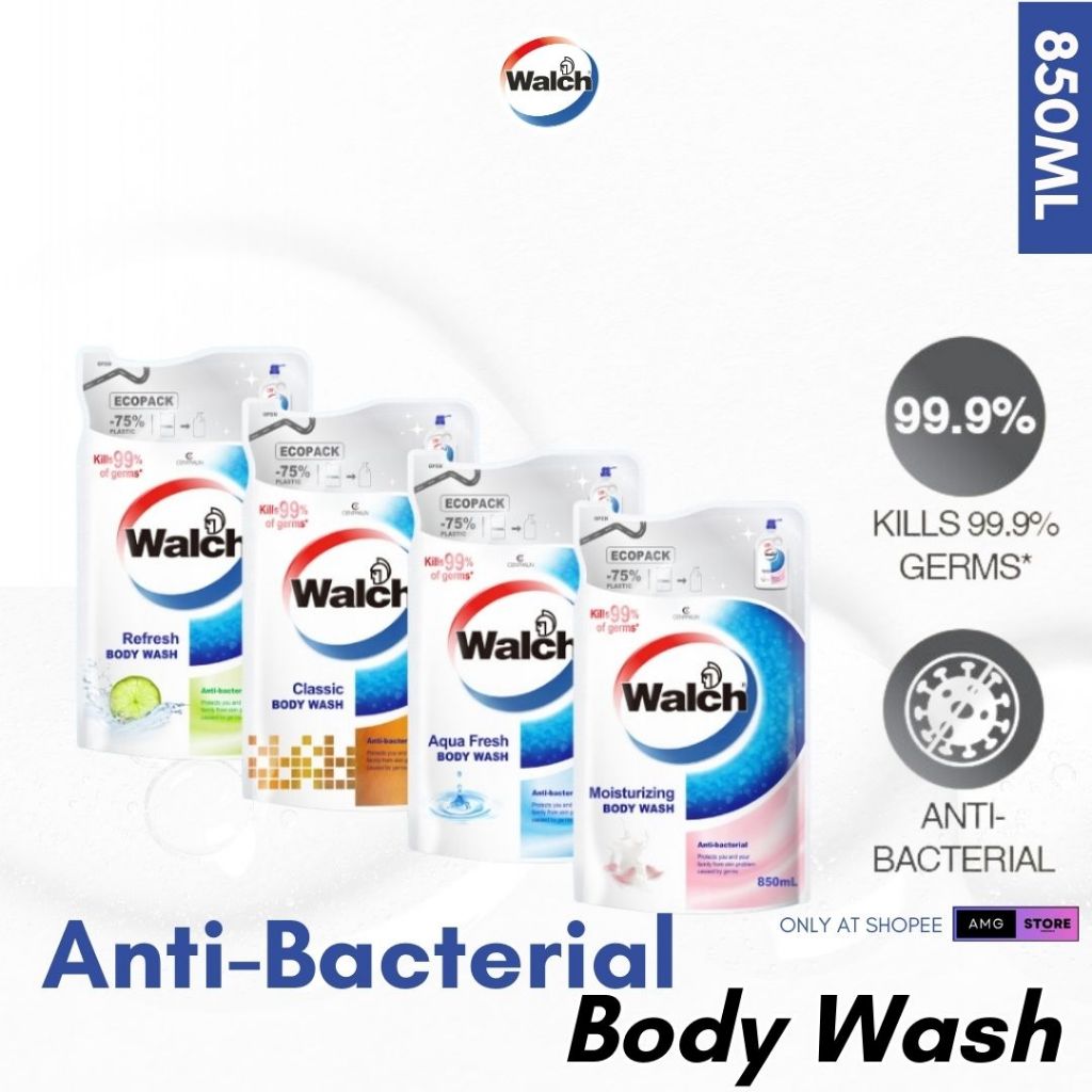 Walch Anti-Bacterial Body Wash Refill (850ml) | Shopee Malaysia