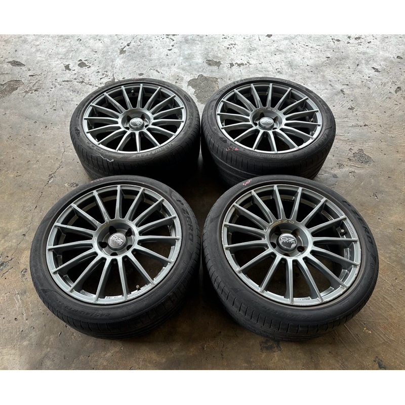 Original OZ Racing NADF021 Sport Rim 19 inch For Toyota Estima ACR50 ...