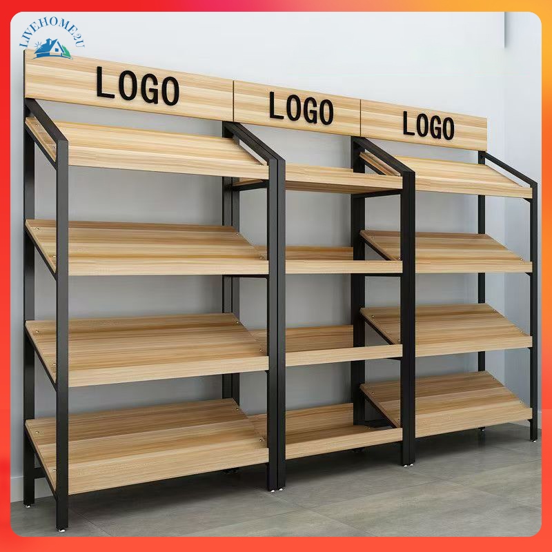 Supermarket Shelf Fruit Rack Multi-layer Display Rack Wine Rack Fruit ...