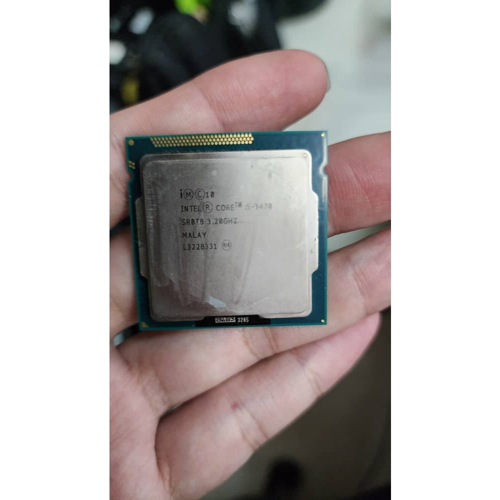 Intel CPU Core i5 3470 3.6GHz processor (4 cores, 4 threads) socket ...