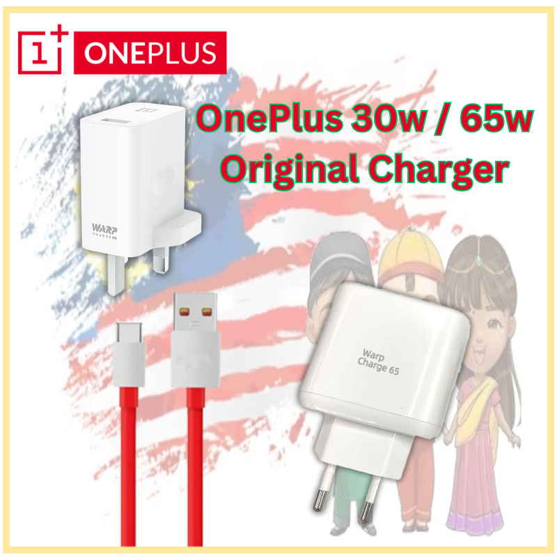 OnePlus 30w 65w UK EU pin Original Charger WARP Fast Charging for 7/7T/7PRO/8/8T/8PRO/9/9PRO/9R ...