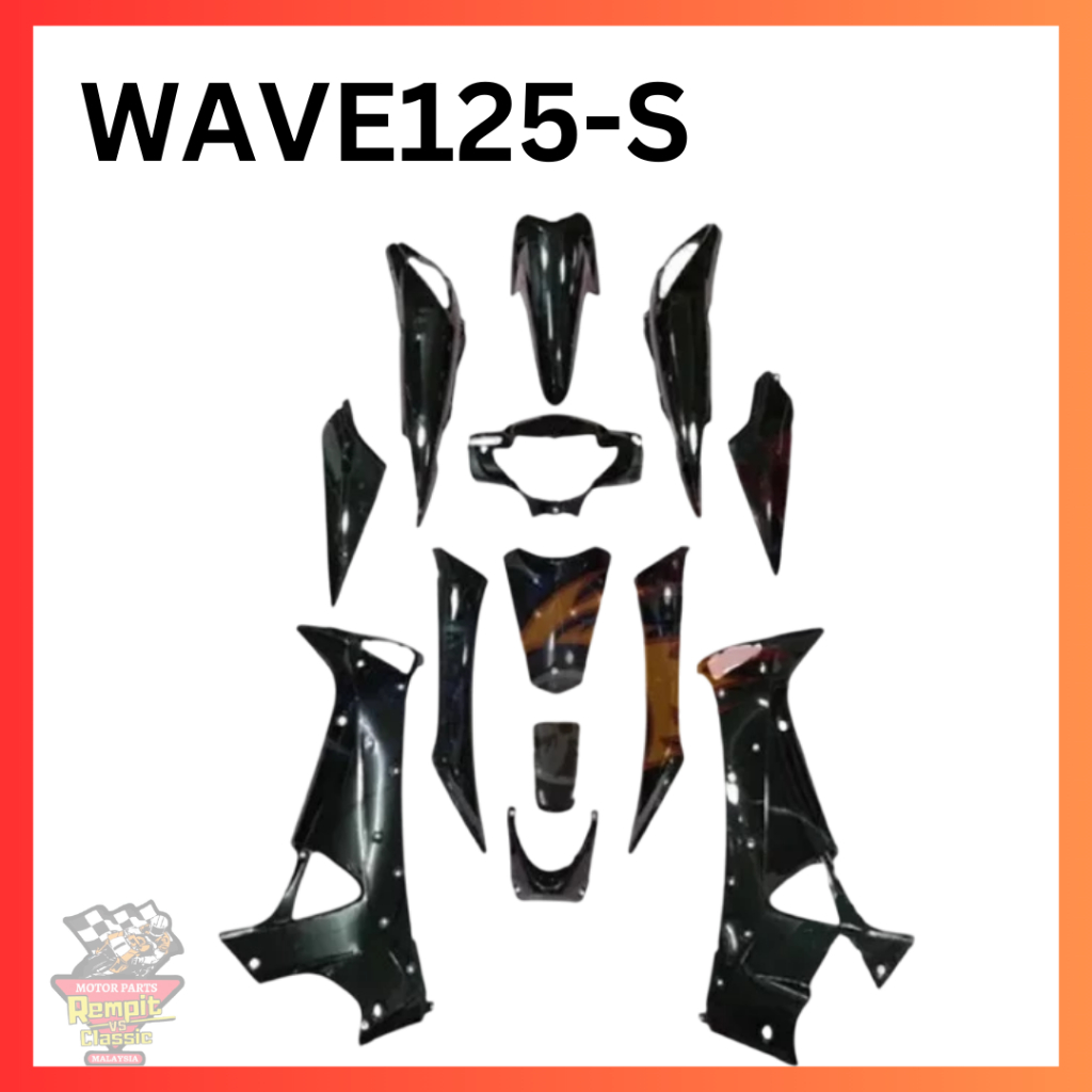 REMPIT Wave125 S Original HLD Cover Set (4 Colors) Wave125S Wave125-S ...