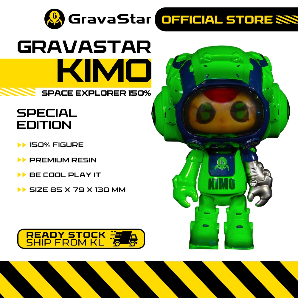 Gravastar Kimo Space Explorer 150% Special Edition Figure Desk ...