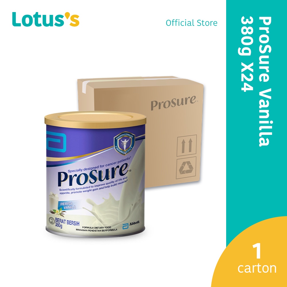 ProSure Vanilla 380g X24 | Shopee Malaysia