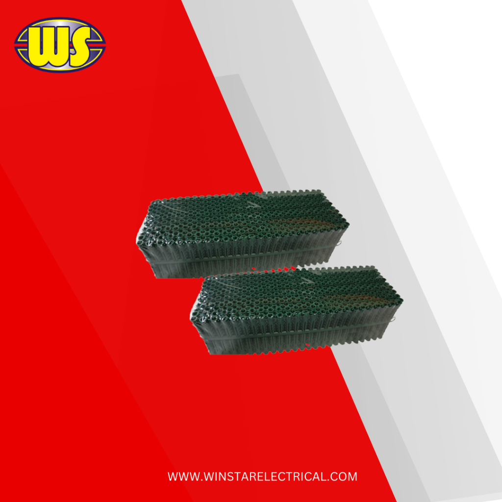 6MM PVC WALL PLUG | GREEN COLOR| PLAK DINDING | 50PCS PER STRIP ...