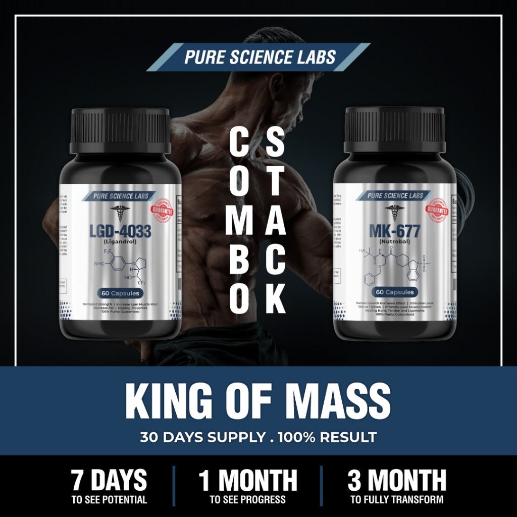 KING OF MASS COMBO BULKING- LGD + MK677- increase strenght + increase ...