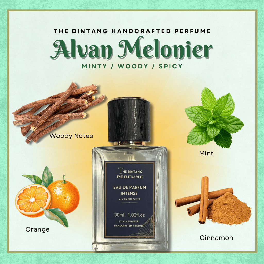 Alvan Melonier | The Bintang Handcrafted Perfume | Shopee Malaysia