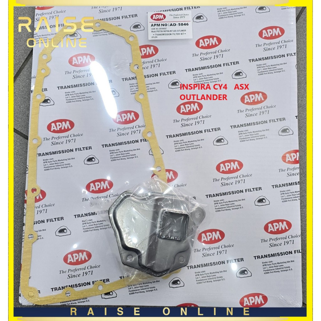 APM AUTO FILTER SET AD-5046 INSPIRA CY4 ASX OUTLANDER | Shopee Malaysia