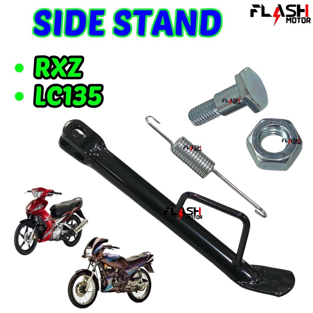 LC135 RXZ V1 V2 V3 V4 V5 V6 V7 135LC LC 135 Side Stand Kit Set Black ...