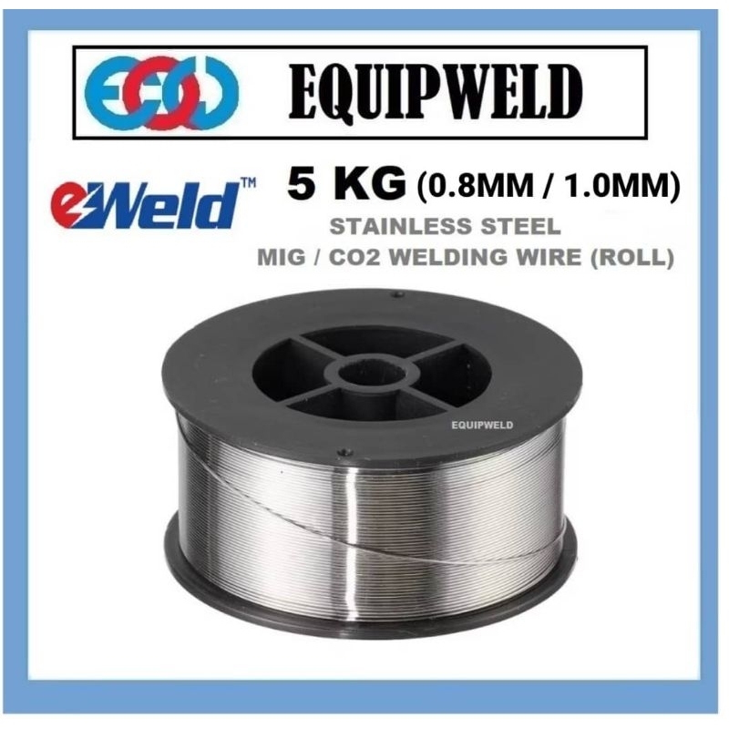 POWERWELD 5KG X 0.8MM 308L STAINLESS STEEL MIG WIRE FOR WELDING ER308LSI (ROLL) | Shopee Malaysia
