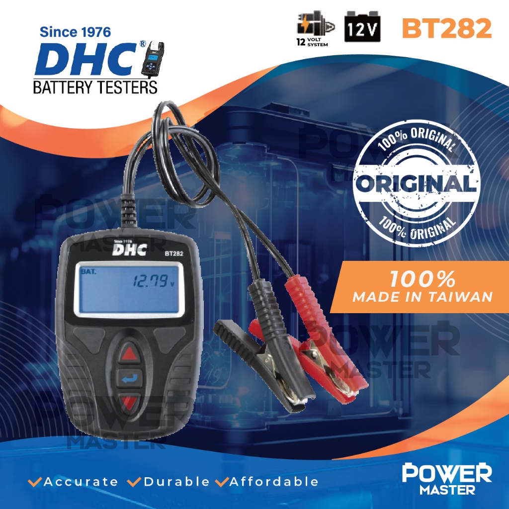 READY STOCK DHC BT282 Battery Tester (Battery and Electrical System ...