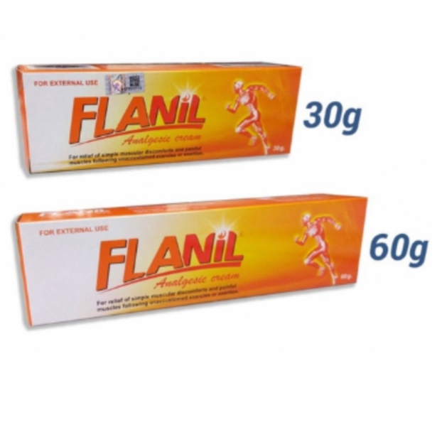 FLANIL CREAM (30g/60g ) - Analgesic Cream | For Muscle Pain | Shopee ...