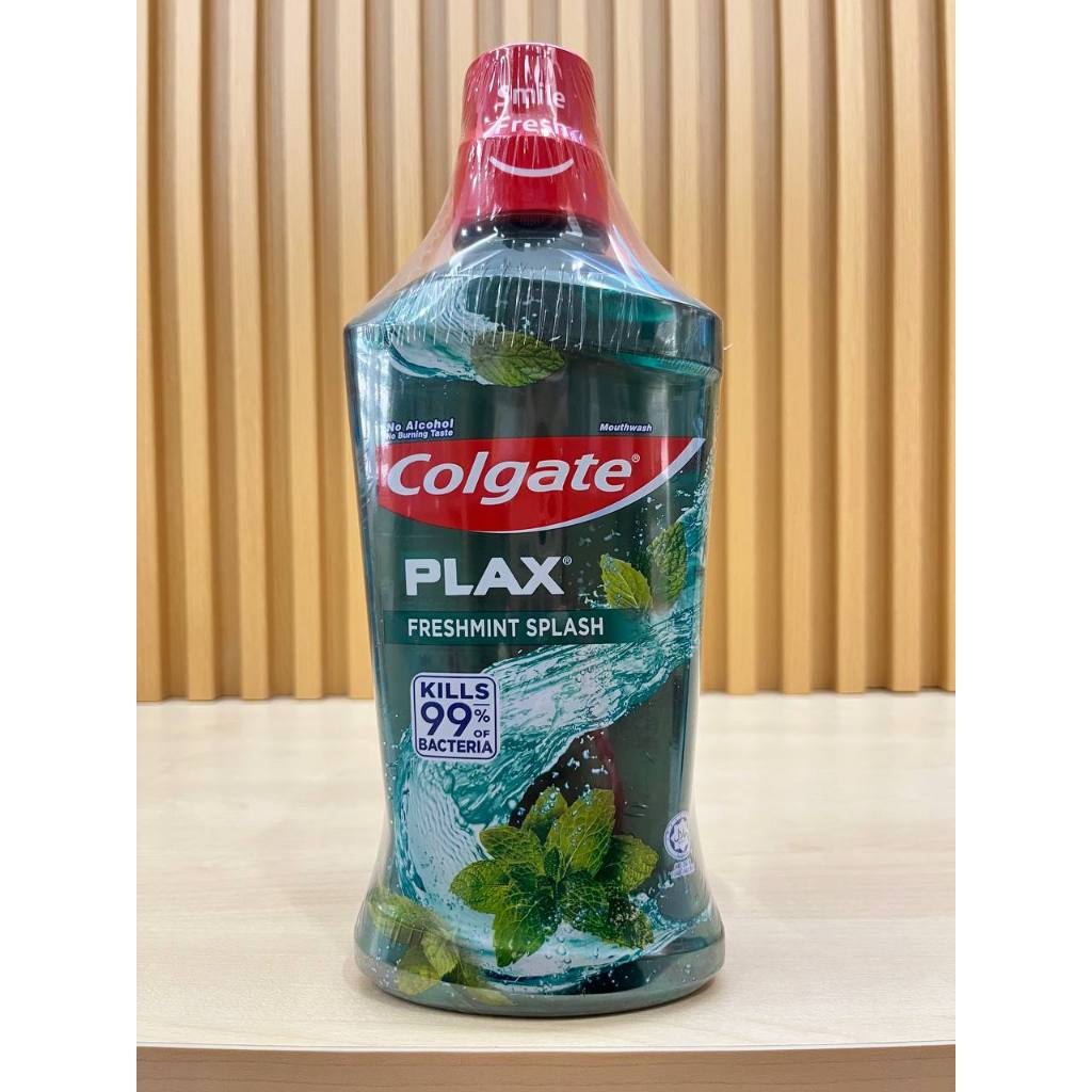 Colgate Plax Mouthwash Freshmint Splash 750ml x 1 Bottle [Exp: 01/2026 ...