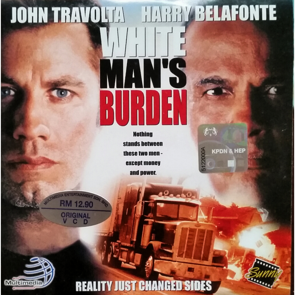 john travolta white man's burden VCD | Shopee Malaysia