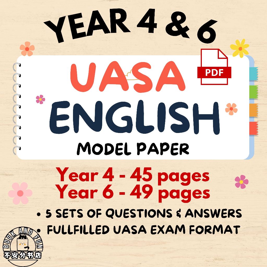(PDF) Primary UASA ENGLISH MODEL EXAM PAPER Year 4 & Year 6 小学四年级六年级英语 ...