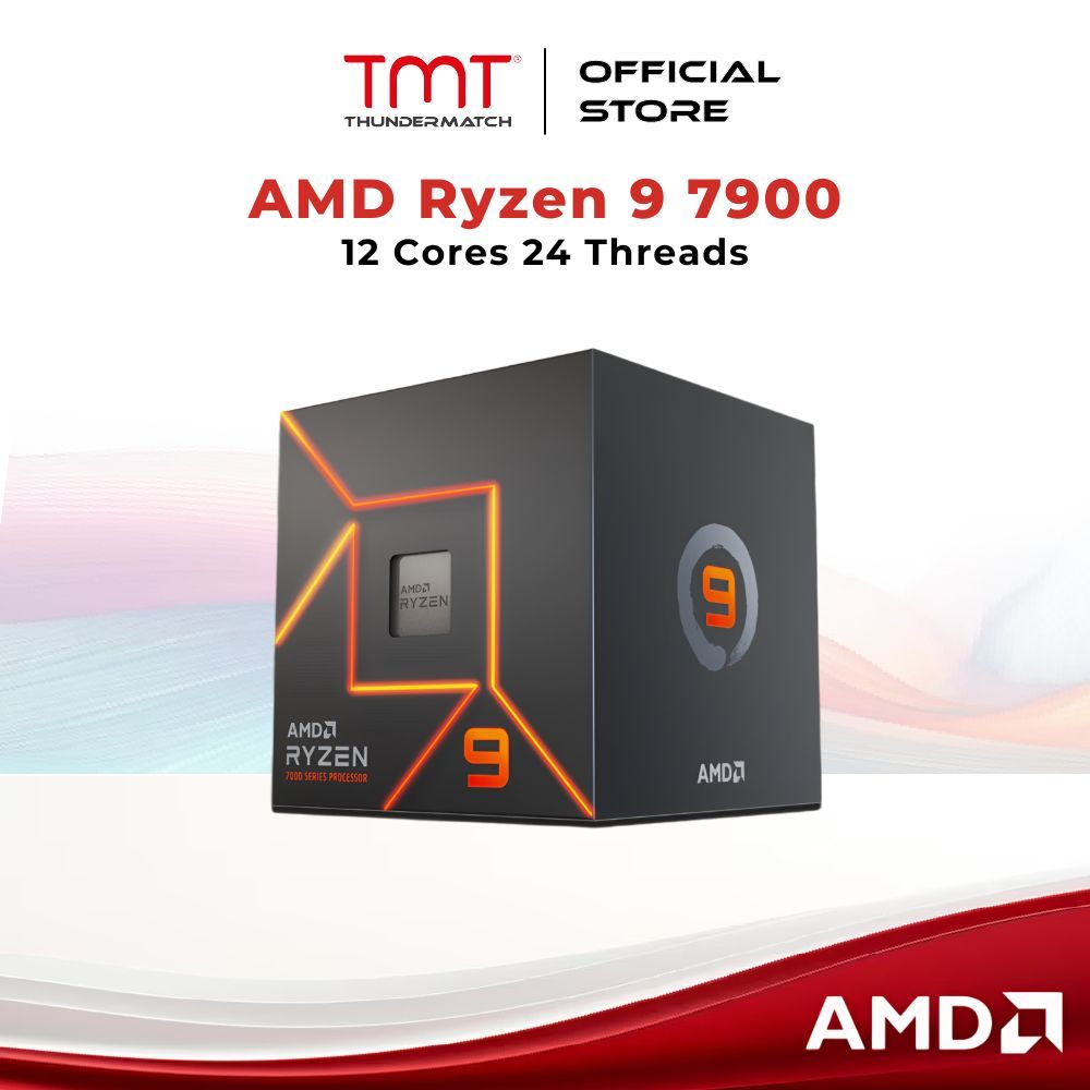 TMT AMD Ryzen 9 7900 AM5 Processor | Shopee Malaysia