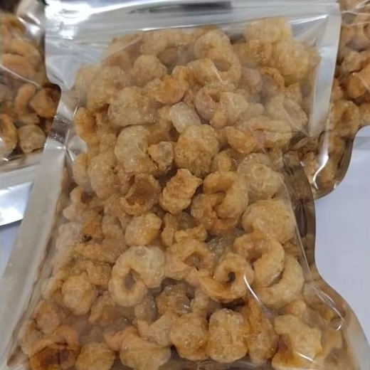 🇹🇭Thai Crispy Pork Rinds With Fat130g/แคบหมูติดมัน/🇹🇭泰味炸猪皮 | Shopee ...