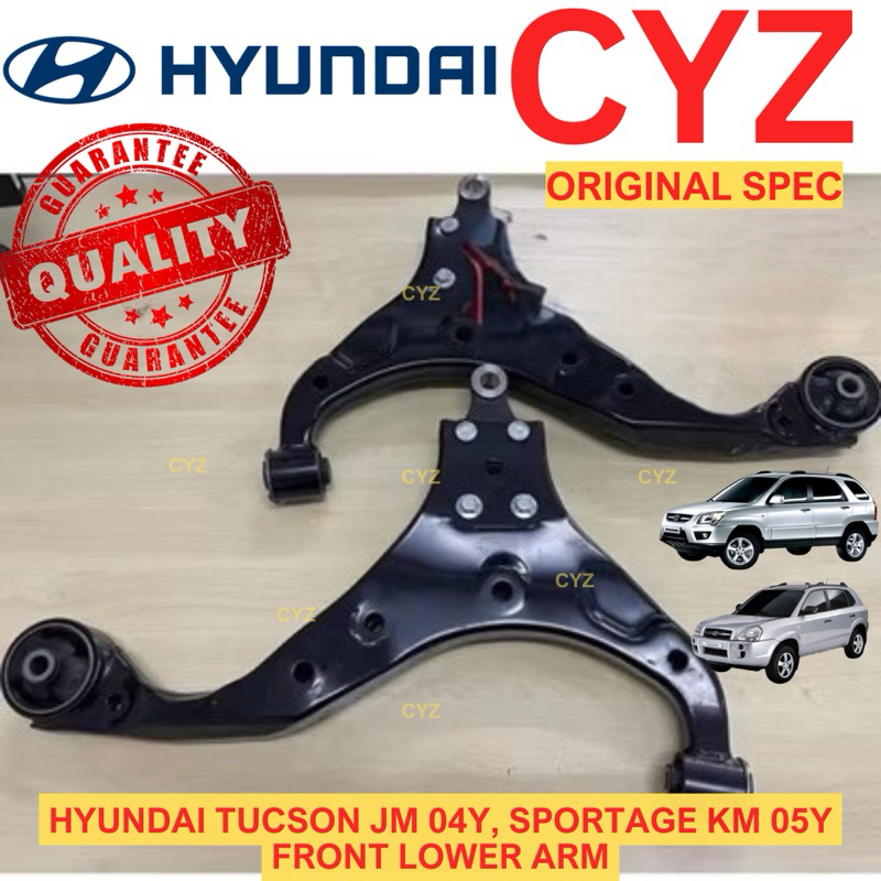 Front Lower Arm HYUNDAI TUCSON JM 2005-2010 SPORTAGE KM 05Y (54500 ...
