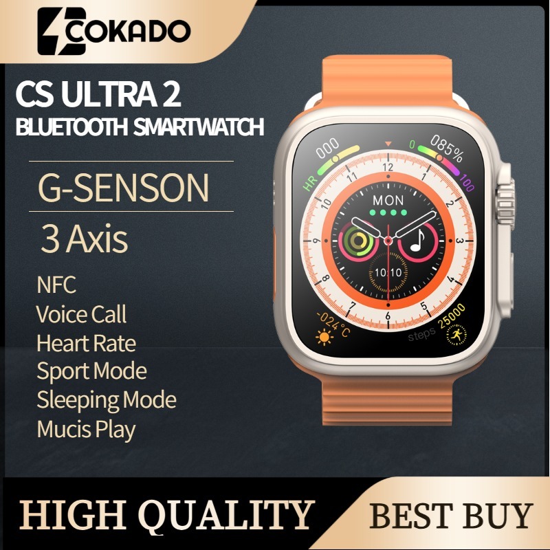 【COD & Free Shipping Smart Watch 】GS Ultra 2 Smart Wacth - 4GB Memory ...