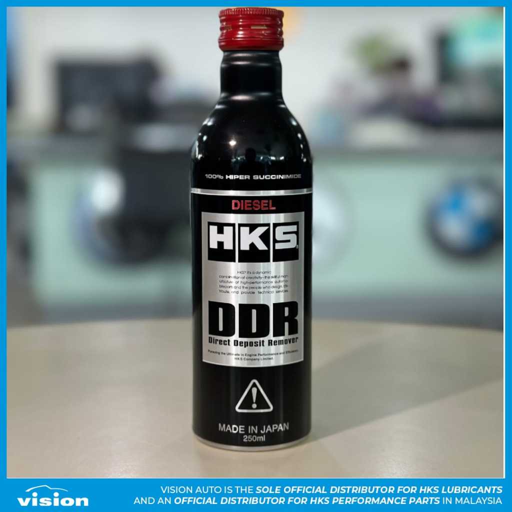 HKS DDR Direct Deposit Remover for Diesel - Fuel System Cleaner & Carbon Cleaner (250ml ...