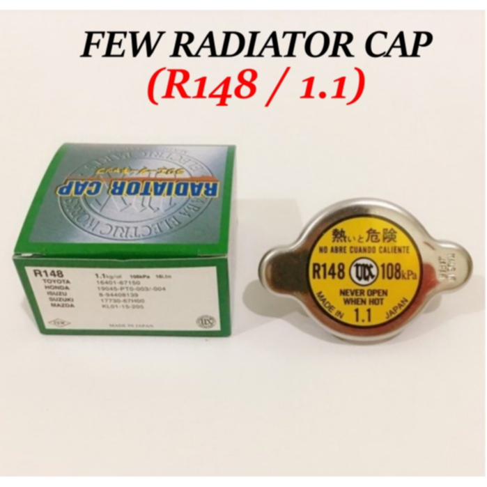 R148 FEW RADIATOR CAP PENUTUP TANGKI TOYOTA HONDA ISUZU SUZUKI MAZDA 1 ...