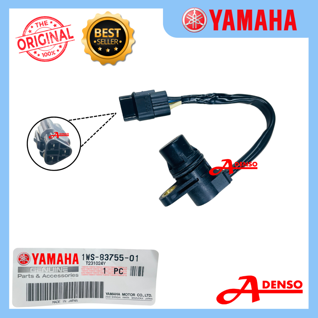 MT07 SPEED SENSOR ENGINE CRANKCASE SWITCH KMH (YAMAHA100%ORIGINAL) 1WS ...