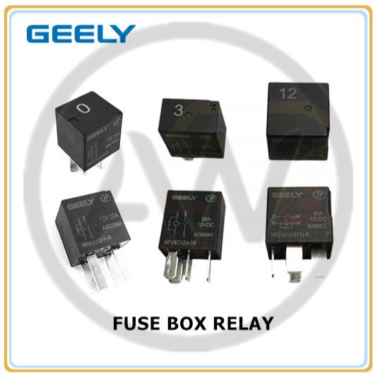 GEELY Proton X50 X70 X90 S70 20A 30A 40A Fuse Box 12V 4 Pin Power Relay ...