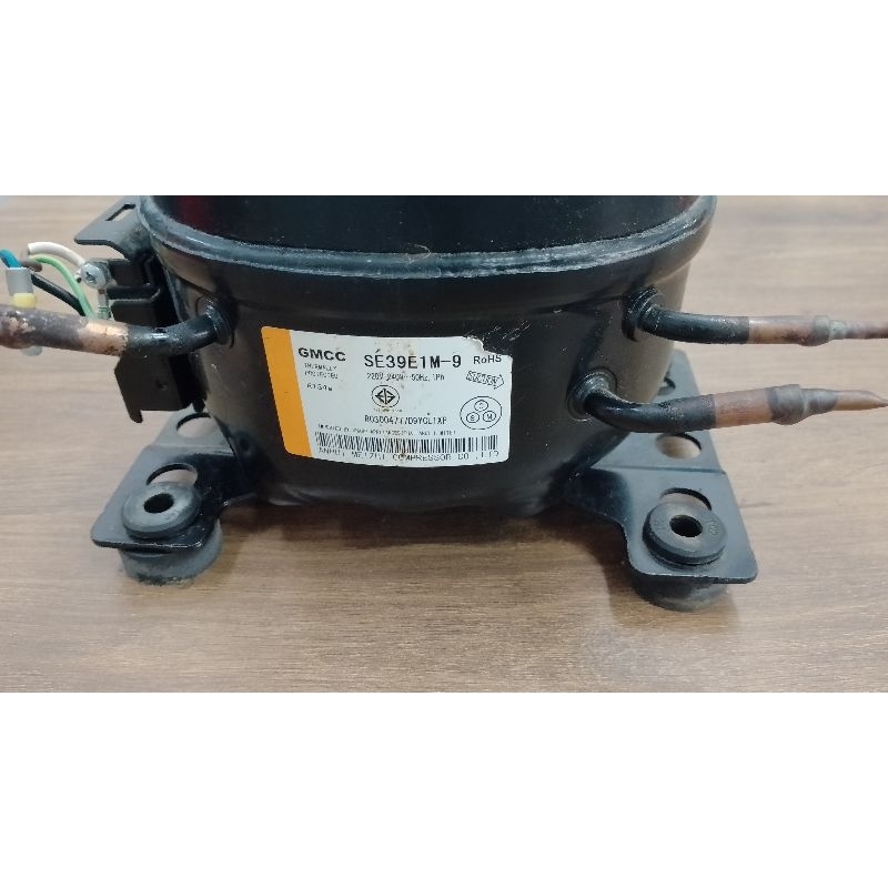 ORIGINAL USED COMPRESSOR FOR SHARP REFRIGERATOR MODEL SJ176MSS | Shopee ...