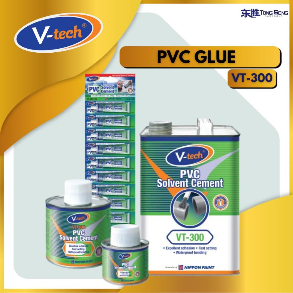 VTECH VT-300 PVC SOLVENT CEMENT | Shopee Malaysia