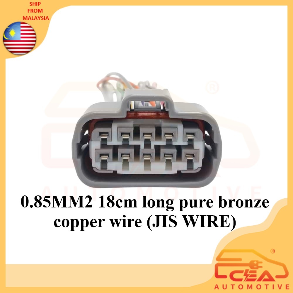 1PCS 10 PIN TOYOTA HARRIER ACU 30 VIOS NCP42 ESTIMA ACR50 WISH AUTO ...