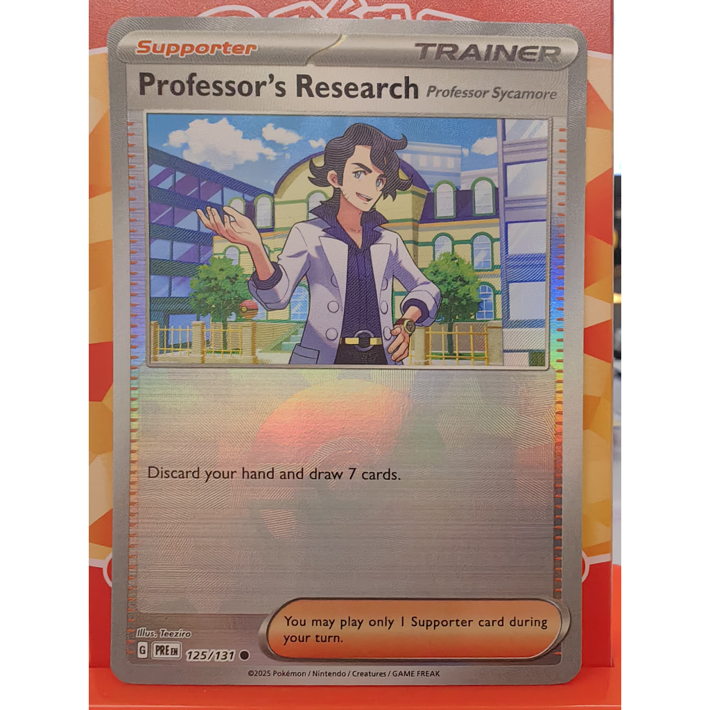 Professor's Research [Professor Sycamore] (Poke Ball Pattern) 125/131 ...