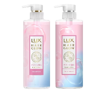 LUX Hair Glow Repair & Shine Shampoo+Conditioner (490g) Exp 2026 | Shopee Malaysia
