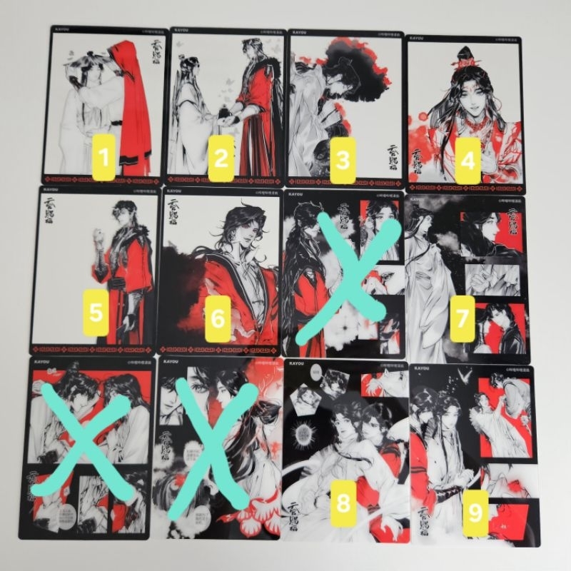 TGCF 天官赐福 Transparent Card | Shopee Malaysia