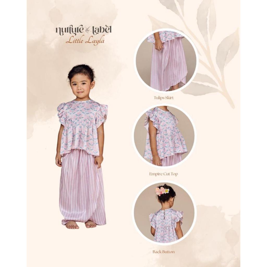 Little Layla Kid's Baju Kurung | Shopee Malaysia