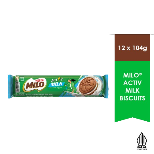 NESTLE MILO Milk Biscuit (104g) Bundle of 1/3/6 | Shopee Malaysia