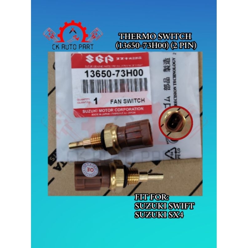 SUZUKI SWIFT,SX4 THERMO FAN SWITCH SENSOR (13650-73H00)(2 PIN) | Shopee ...