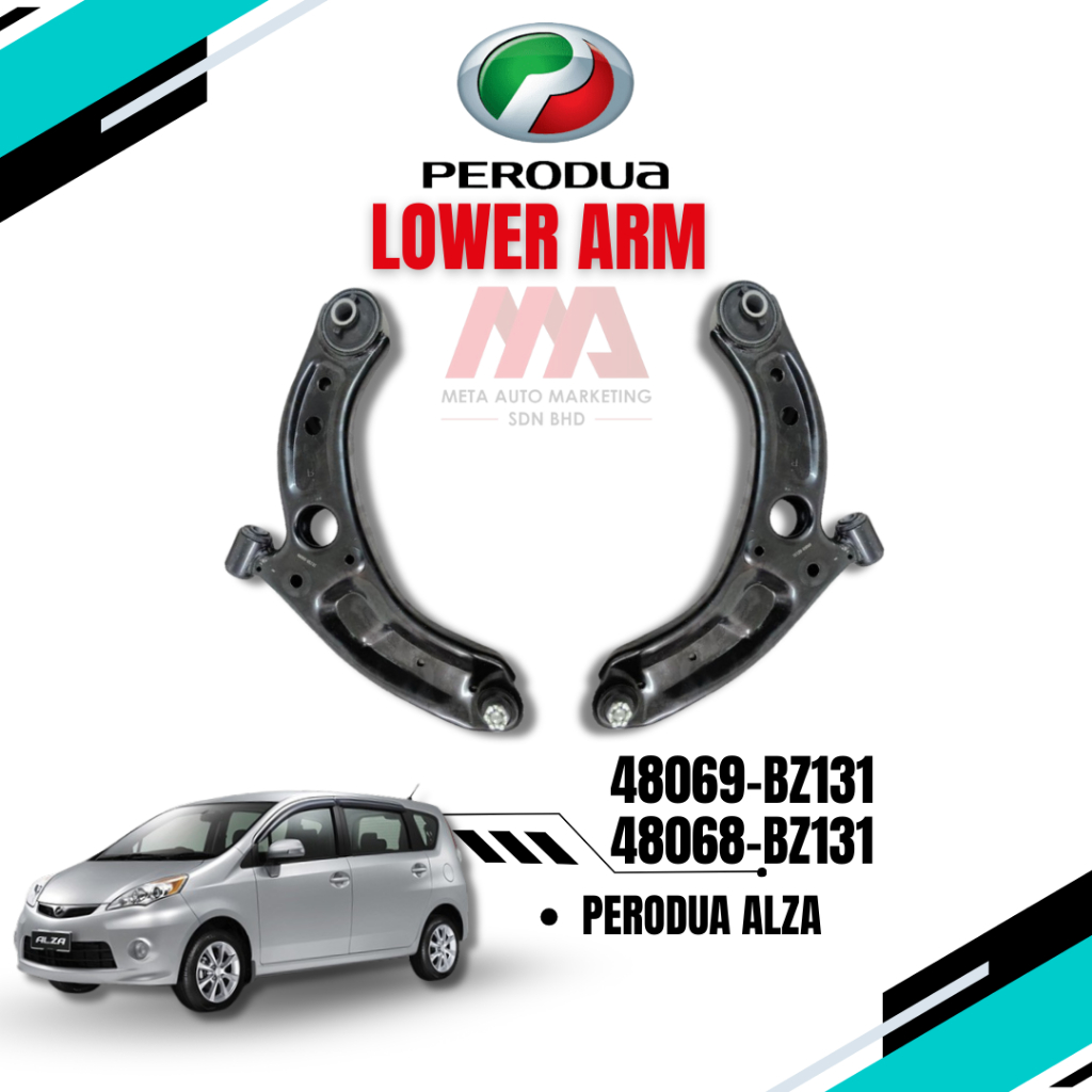 PERODUA LOWER ARM FRONT PERODUA ALZA RH 48068-BZ131, LH 48069-BZ131 ...