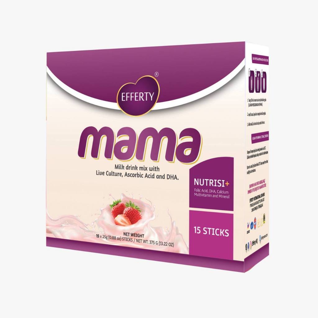 Efferty Milk for Pregnant Mothers - Chocolate Flavour (15pkt x 25g ...