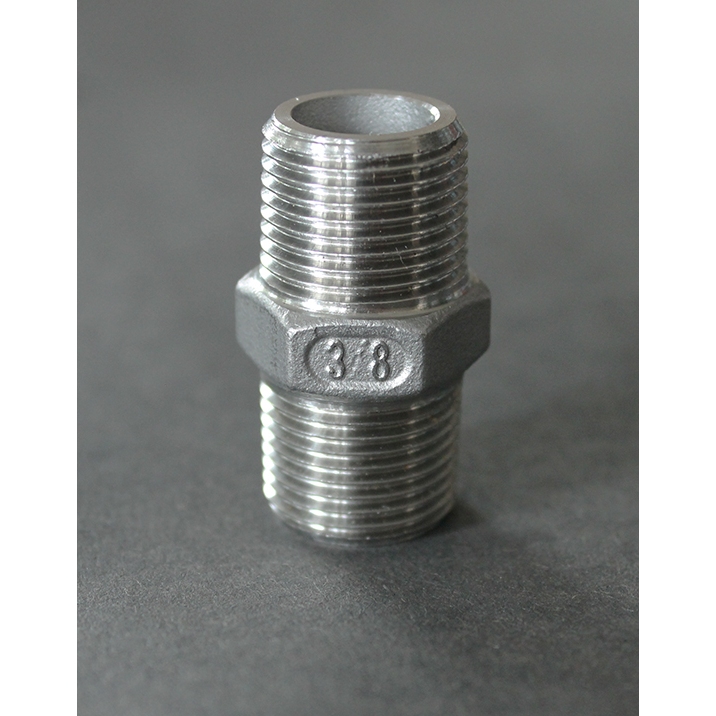 Stainless Steel SUS304 Nipple 3/8 inch Pipe Fitting | Shopee Malaysia