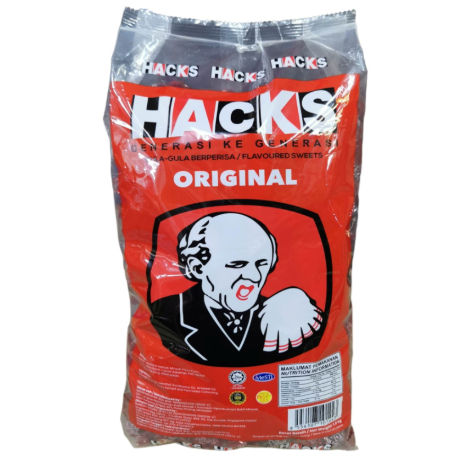 HACKS Candy Original / Honey Lemon / Blackcurrant (1.8kg = 1 pack ...